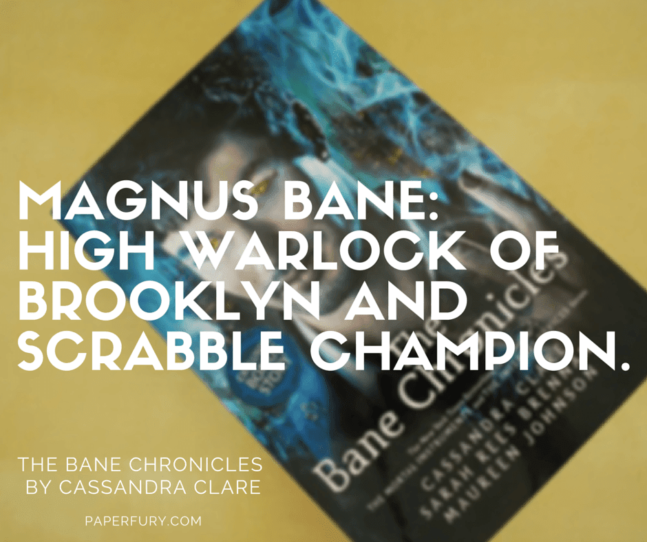 Just Another Bookish Blog: The Bane Chronicles, by Cassandra Clare ...