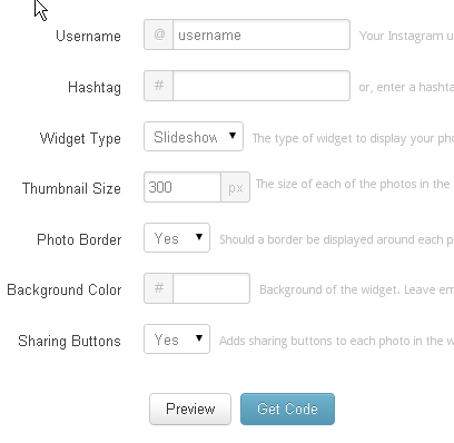 best website widgets: Instagram widgets for blogger - Follow button and ...