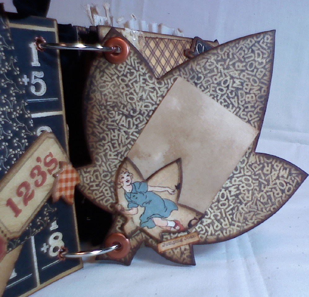 “Autumn Leaf” Custom Accucut die and Album! – The Jule Box Studios