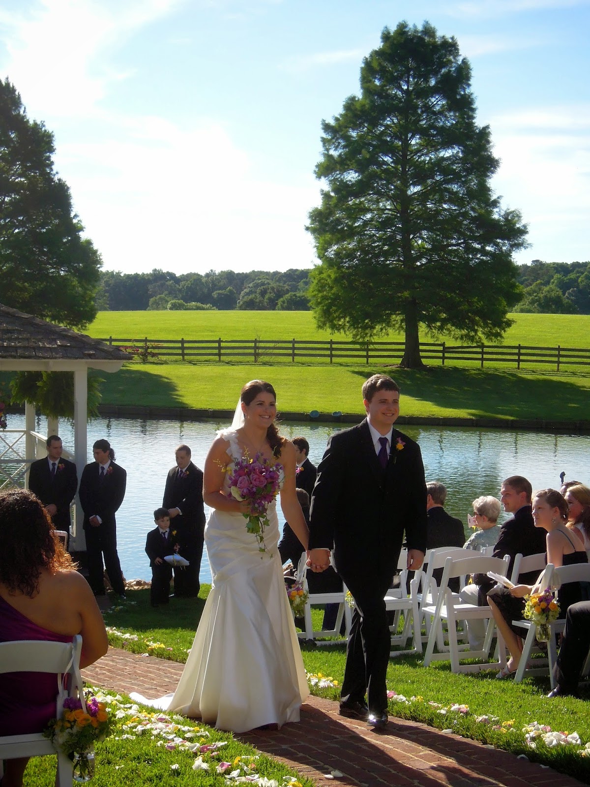 Raleigh Wedding Blog: Ashley and Craig's Beautiful Wedding at Rose Hill ...