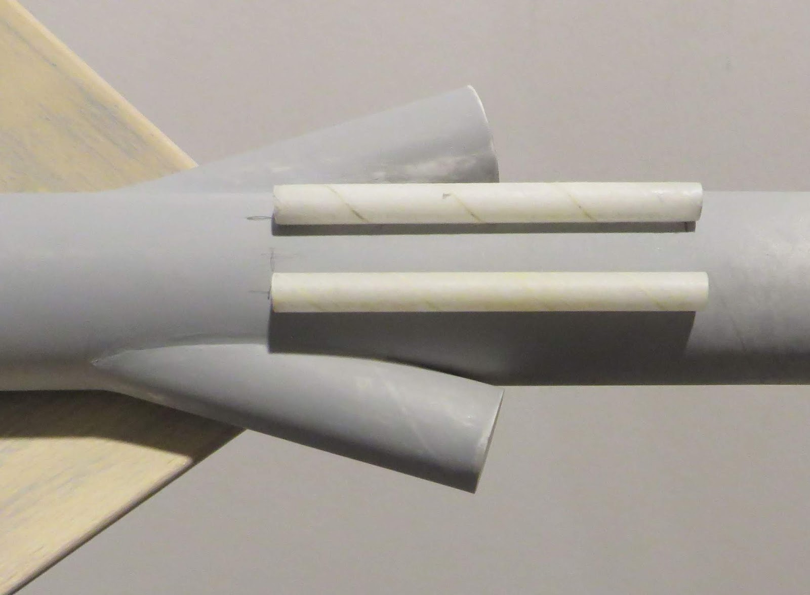 Model Rocket Building: Odd'l Rockets Stealth Build, Part 8, Lugs and Up ...