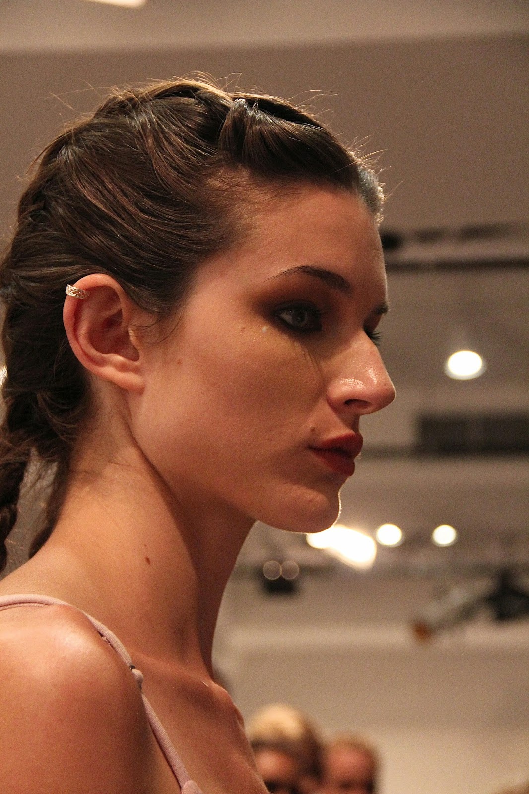 fashionably petite: Backstage Beauty at Isabella Rose Taylor Spring ...