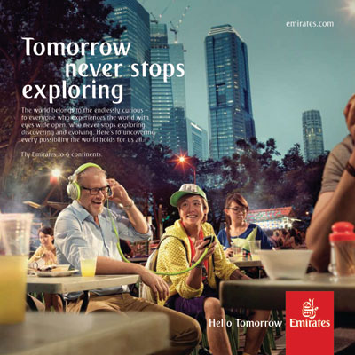 EK433B77W™: Emirates launches new global brand platform – “Hello Tomorrow”
