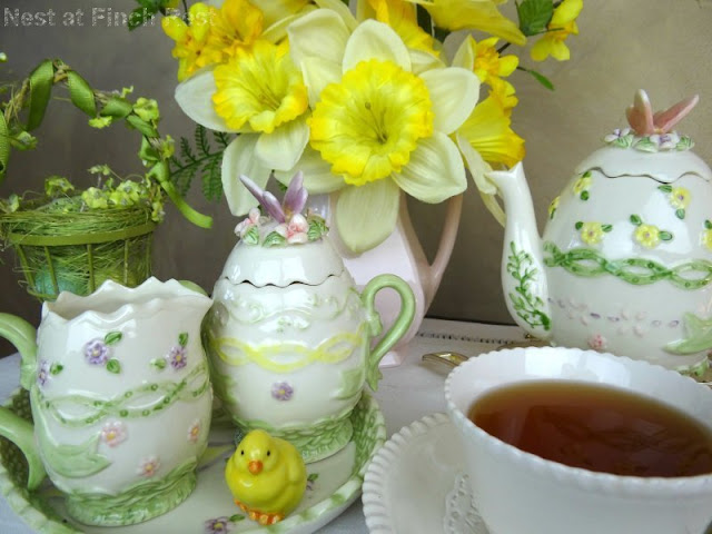 The Nest at Finch Rest: Easter Egg Tea Party