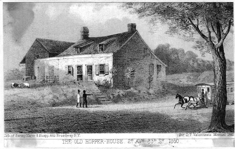 Daytonian in Manhattan: The Lost 1759 Yellis Hopper House - 2nd Avenue ...