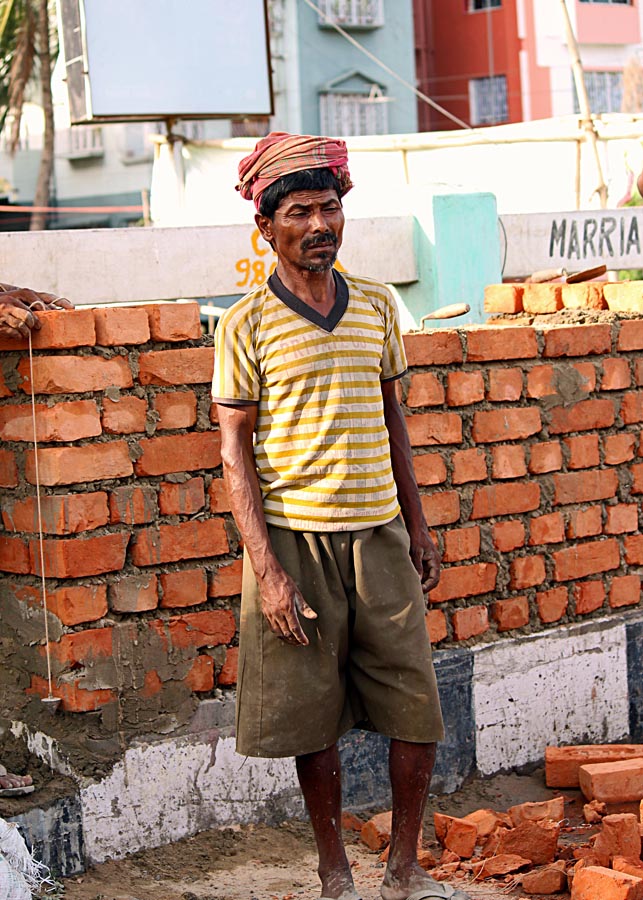 Stock Pictures: Masons at Work