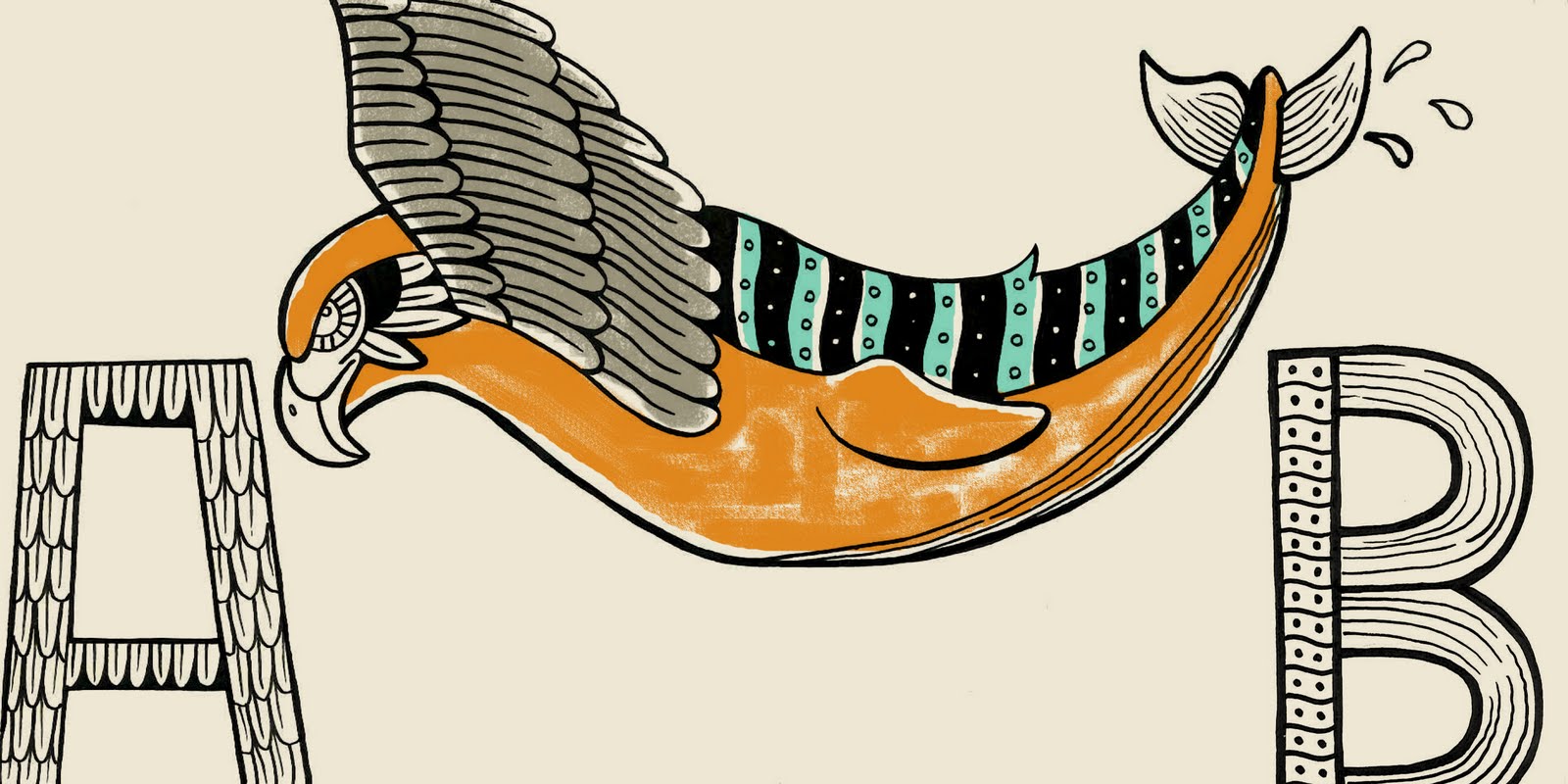 Lina Escobar Ilustración: Cabeza y Cola ABC ilustrado