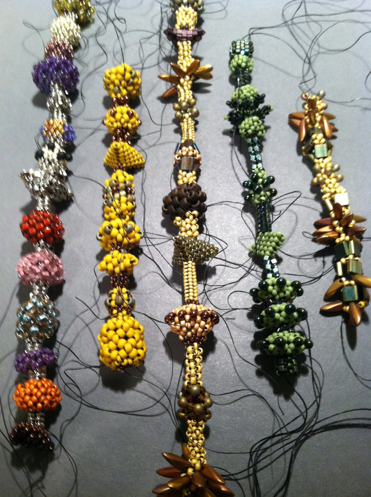 Beth Stone Beaded Jewelry Designs: June 2011