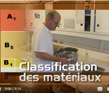 Classification des matériaux du sol selon GTR