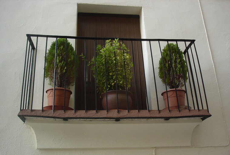El jardín en macetas: Balcones