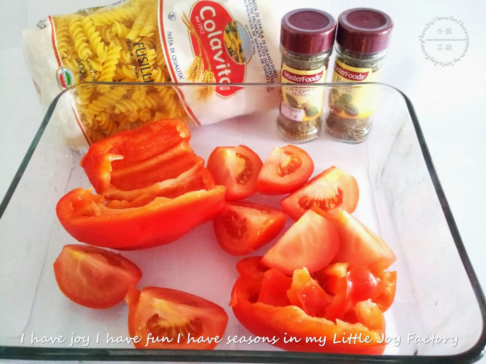 Chicken and Roasted Capsicum Pasta