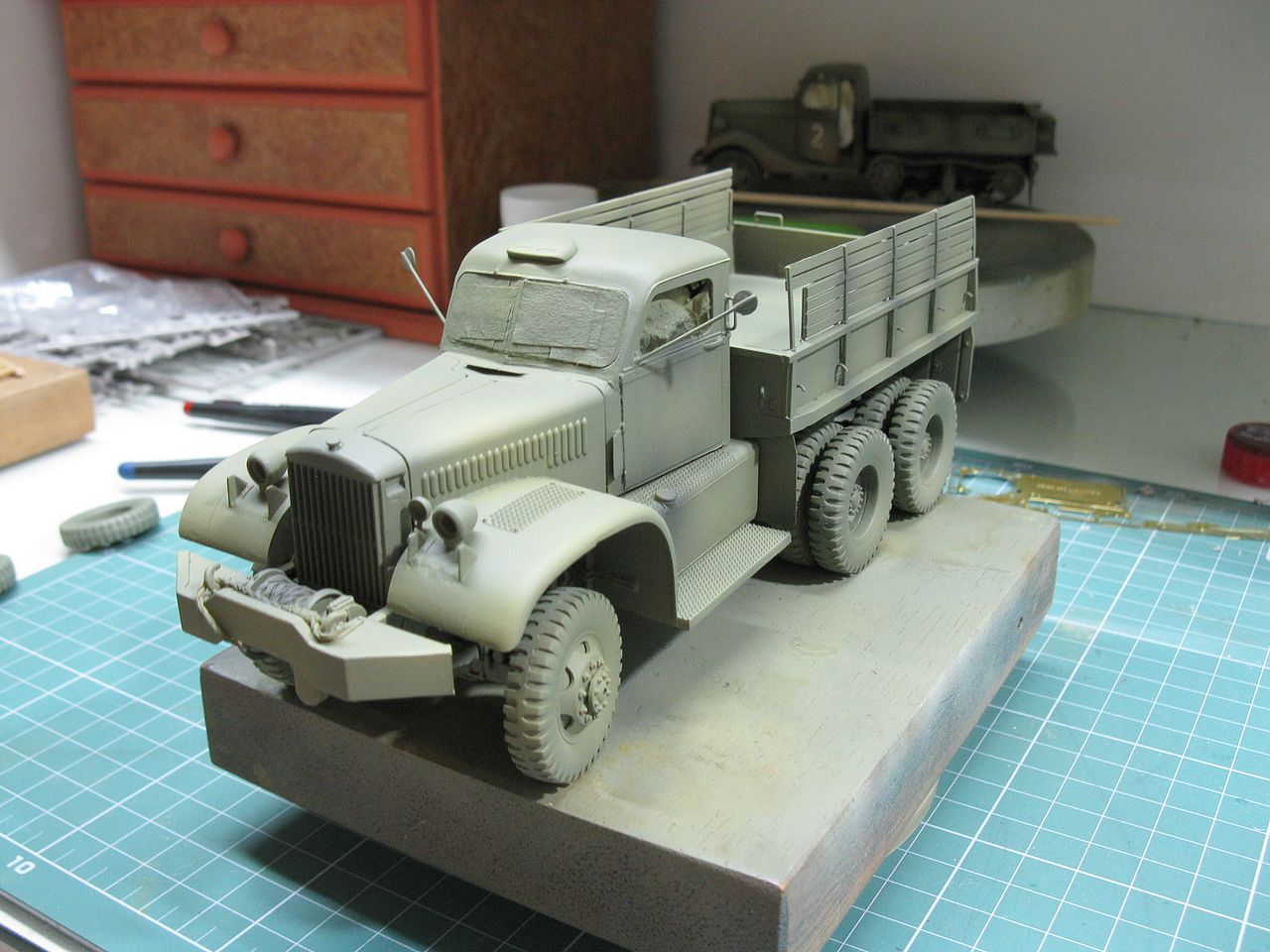 Panzerserra Bunker- Military Scale Models in 1/35 scale: Diamond T ...
