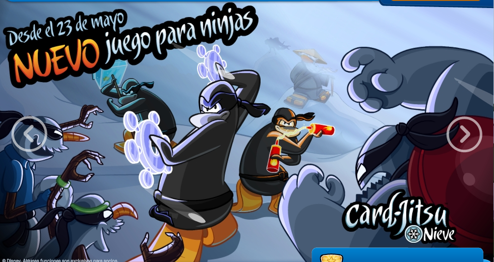 club penguin: Oficial: Card-Jitsu Nieve