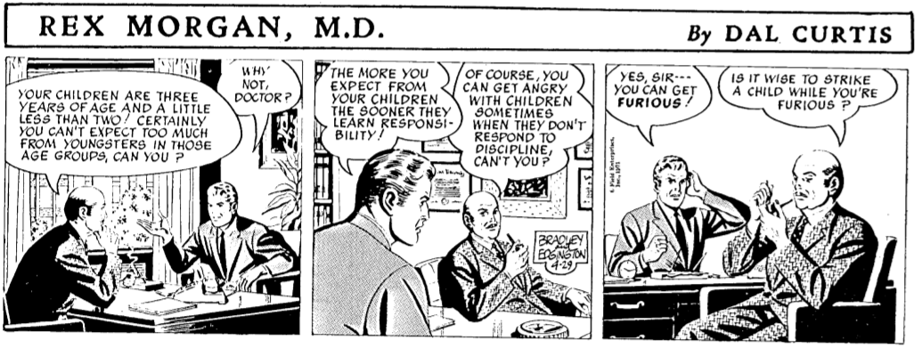 In Search of Rex Morgan, MD: 1971 Comic Strips: A Summary