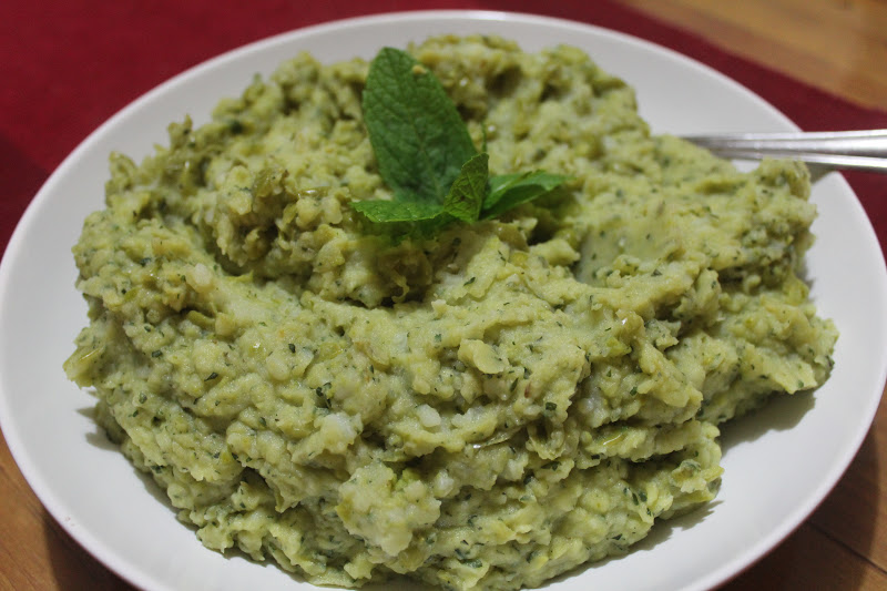 a dash of flavour: Mint and Green Pea Mash