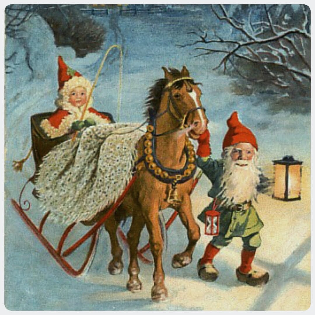 Julmysigt: Jenny Nyström och hennes tomtar