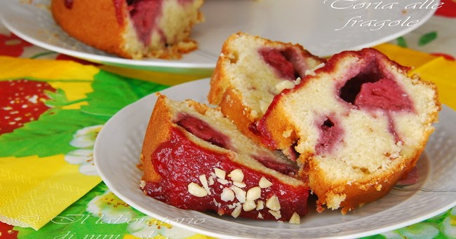 IL LABORATORIO DI MARINA: ΚΕΪΚ ΜΕ ΦΡΑΟΥΛΕΣ // TORTA ALLE FRAGOLE
