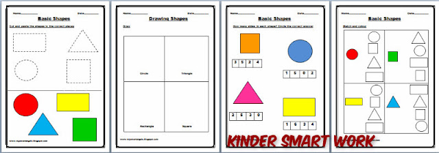 KINDER SMART WORK : FUN WITH SHAPES