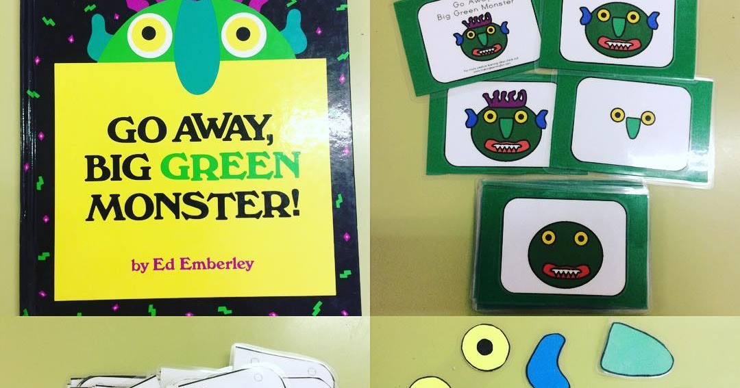 A place for sharing: Go away big green monster!