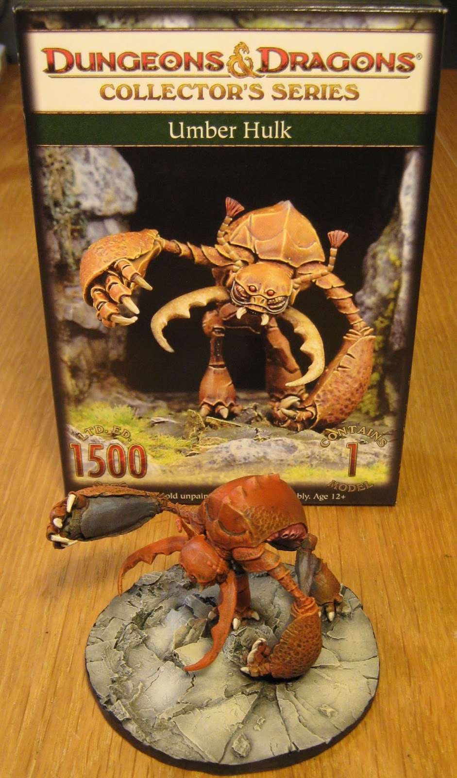 Kevin's Miniatures & Hobby Table: Umber Hulk!