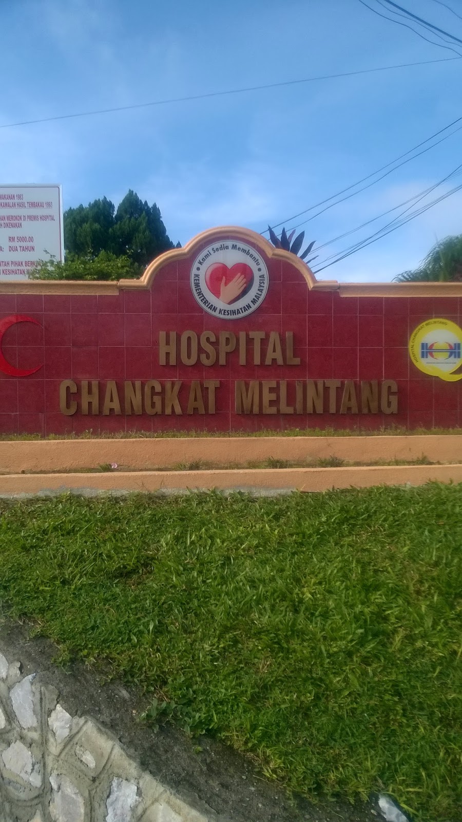 Yunis Khat: Pemasangan Papan Tanda Hospital Changkat Melintang
