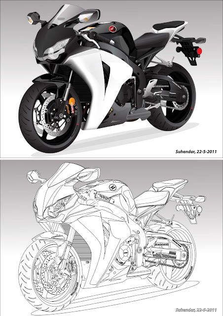 henstride grafis: Vector