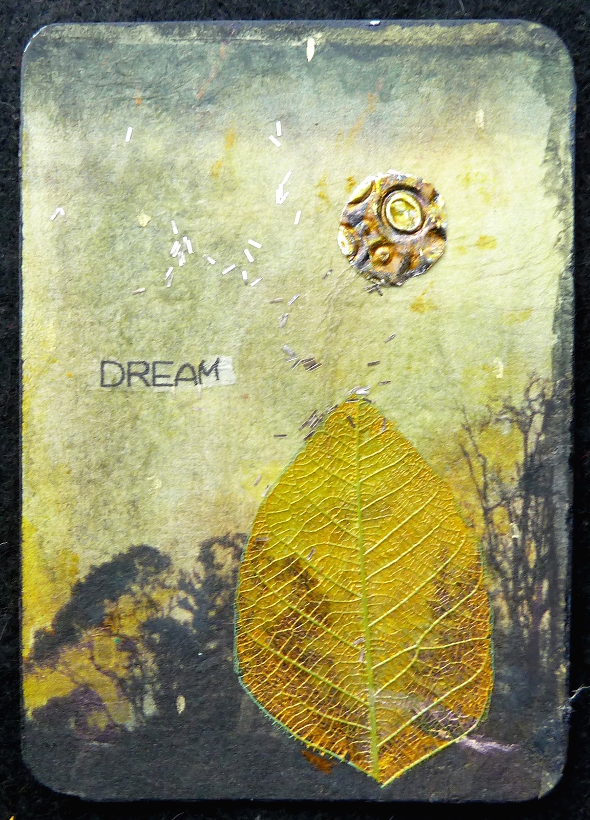 marie z johansen: Rain: The Feeling Artist Trading Cards