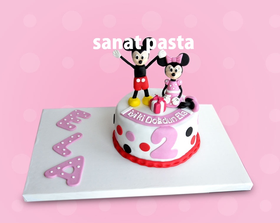 SANAT PASTA: MİCKEY MOUSE PASTASI