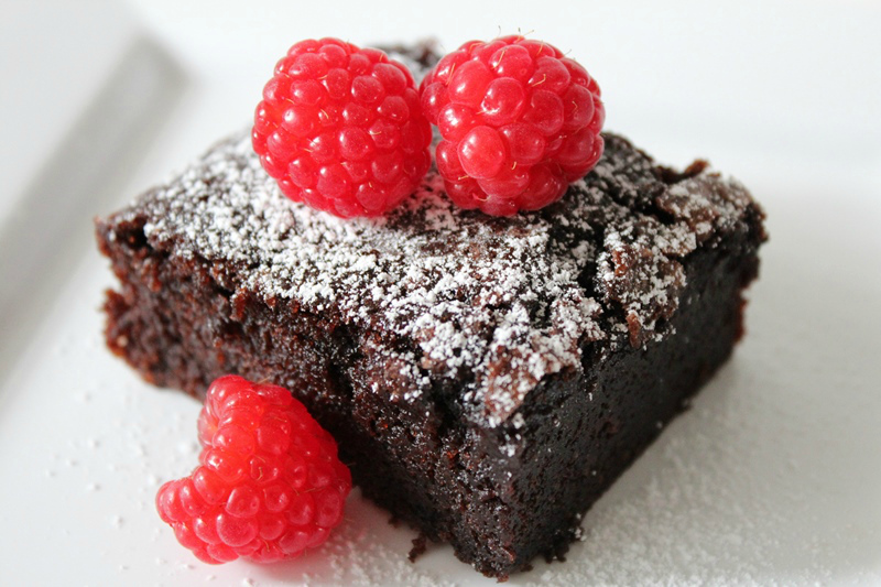 Moist Chocolate Cake Squares - Threadbare Creations