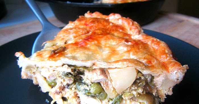 Curried Chicken or Turkey Pie