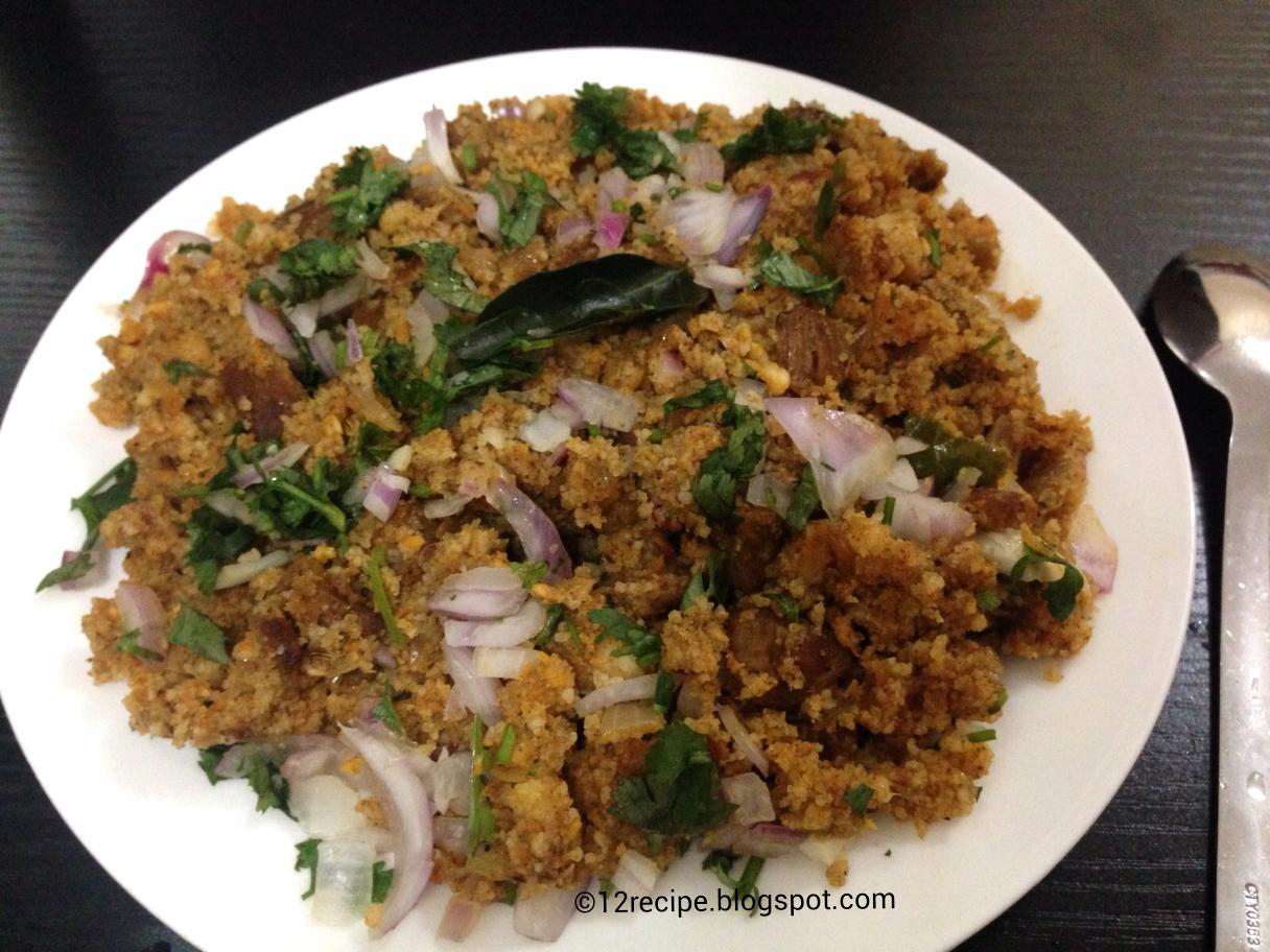 Puttu Varavu / Beef puttu - Recipe Book