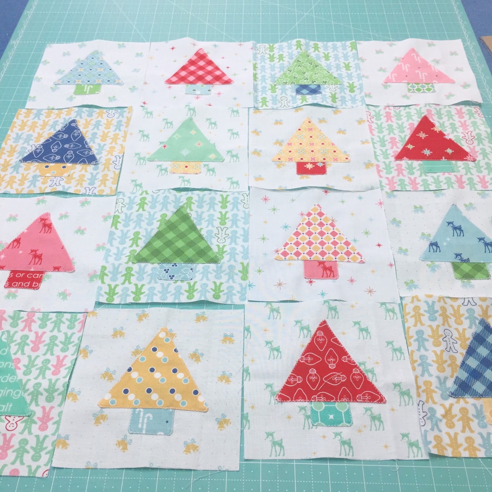 Bee In My Bonnet: Cozy Christmas Sew Along - Cute Little Trees Tutorial!!