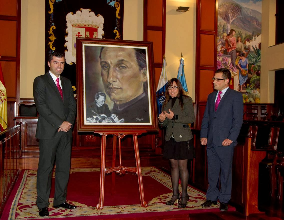 DIARIO DEL VALLE : UN NUEVO RETRATO SOBRE VIERA Y CLAVIJO COLGARÁ DESDE ...