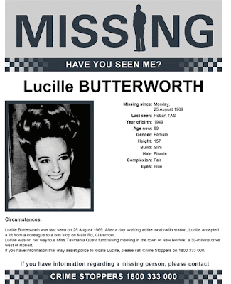 Missing: Lucille Butterworth - New Norfolk News