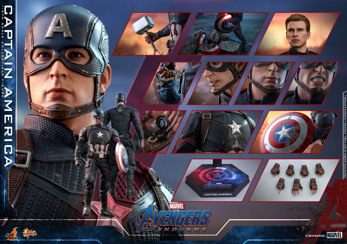 Avengers: Endgame - Captain America 1/6 (Hot Toys)