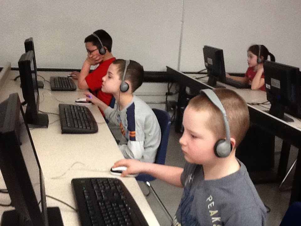 The Reading Room: First week in the Lexia Lab