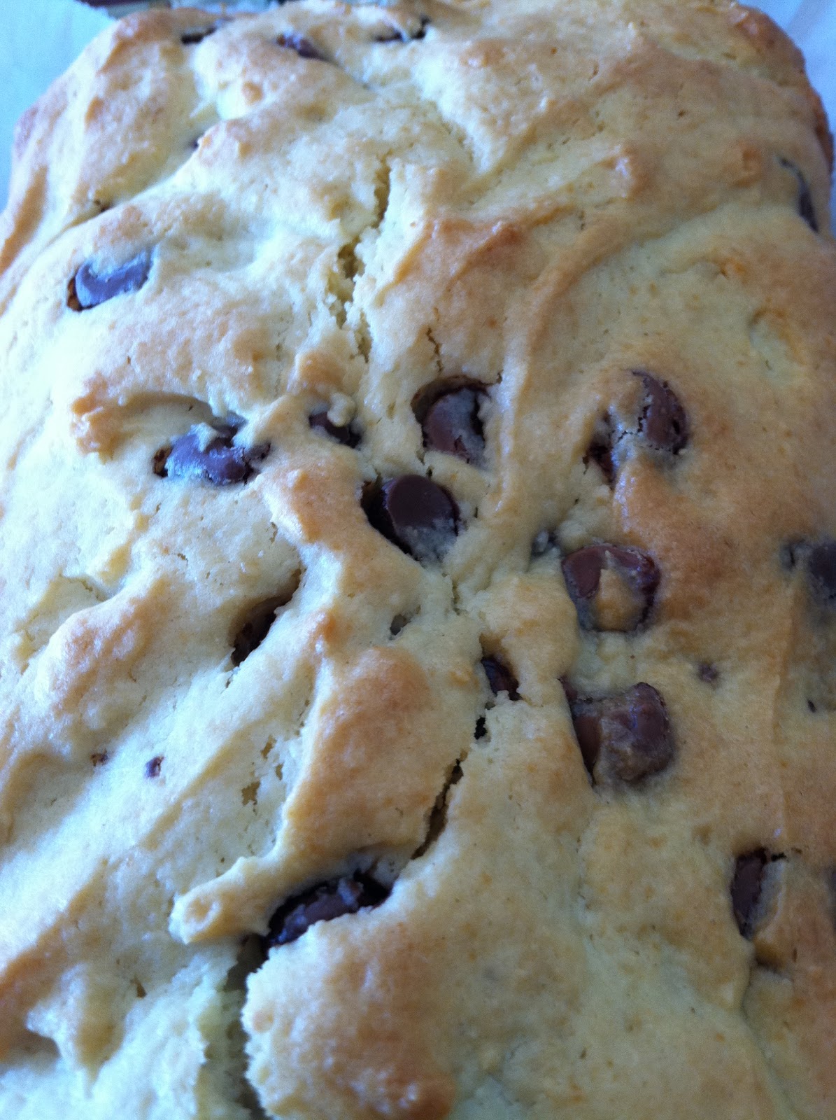 Chocolate Chip Cream Cheese Bread