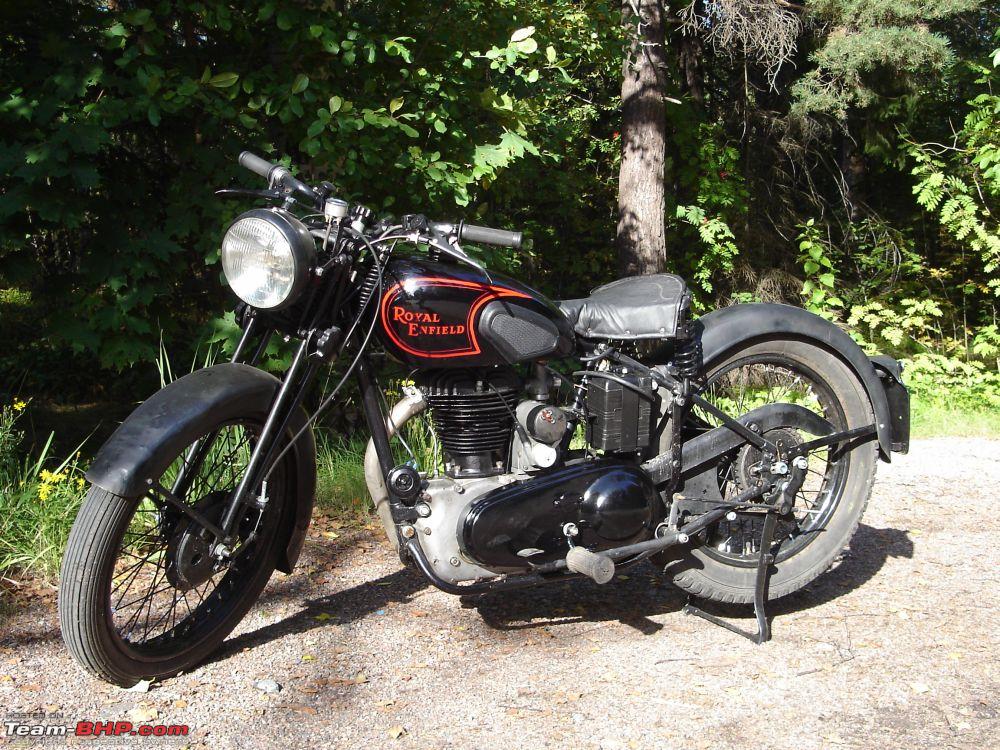 G.Garage speed shop: Royal Enfield Bullet rigid tail