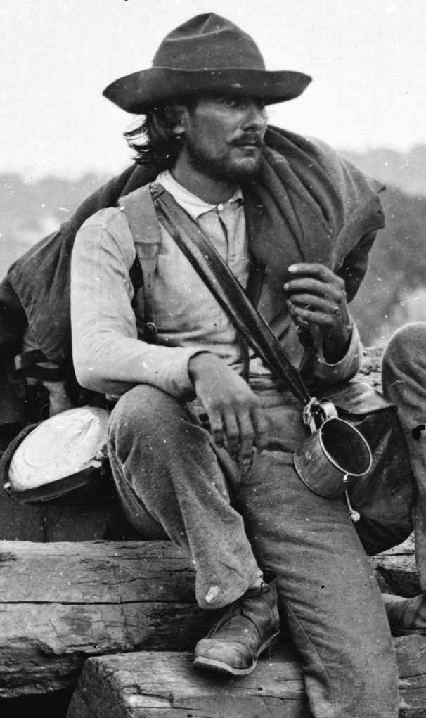 daily timewaster: A photograph of Confederate soldiers captured at ...