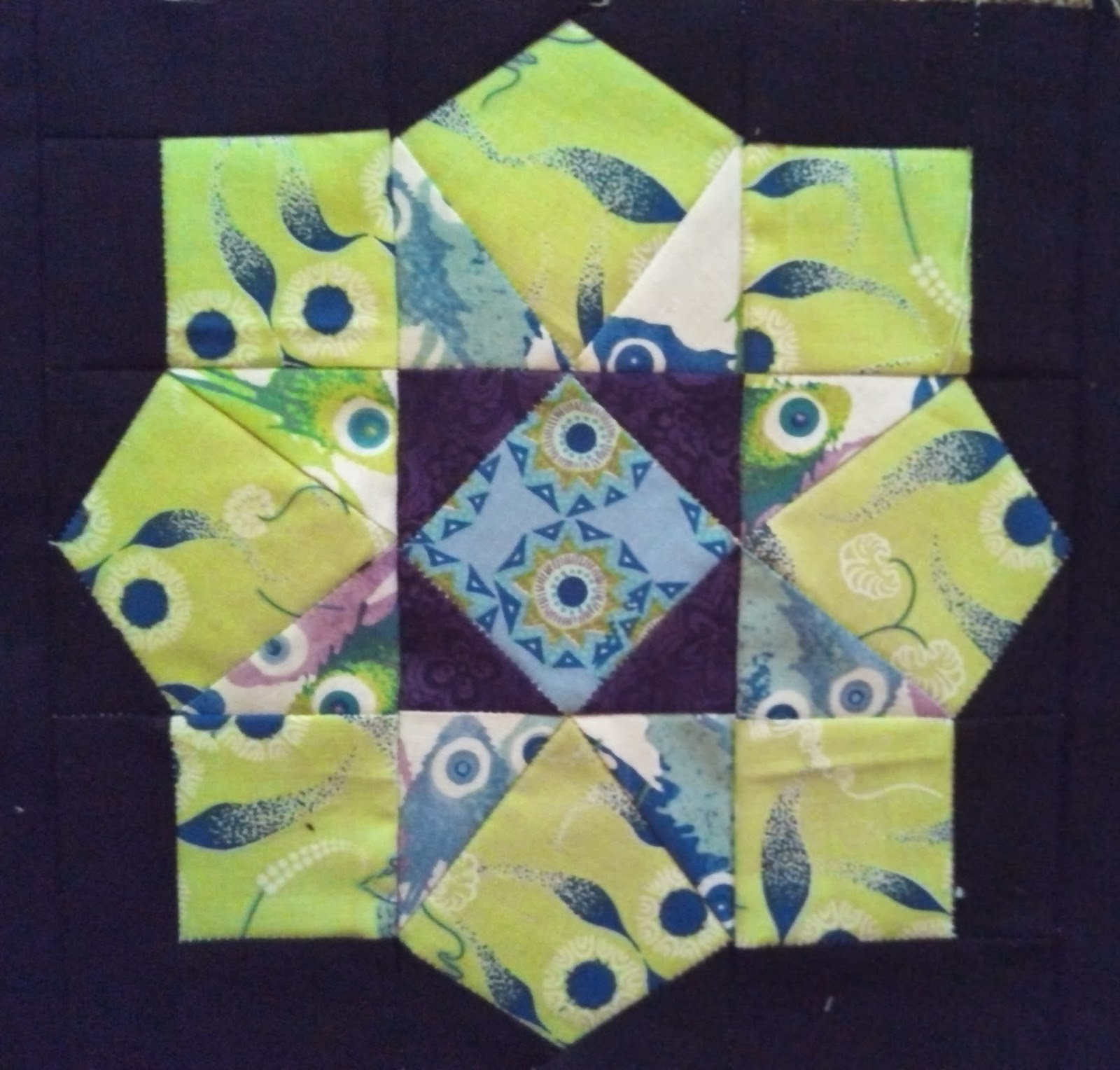 Little Bunny Quilts: Starburst Quilt Along Week #2 -- Block #2 ...