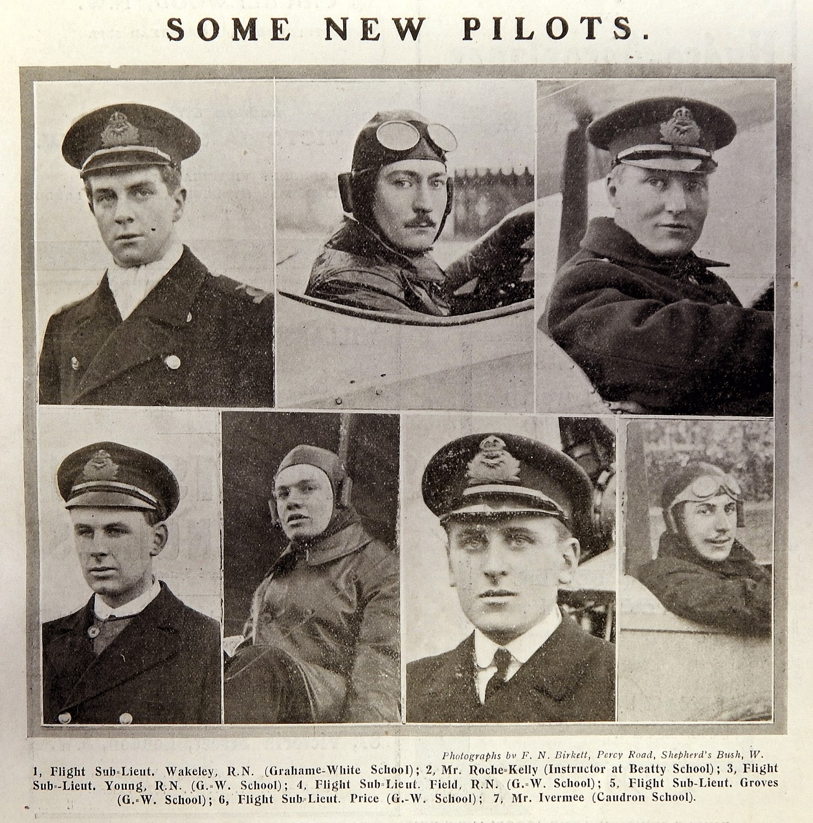 Royal Flying Corps 1914 - 1918: January 1915