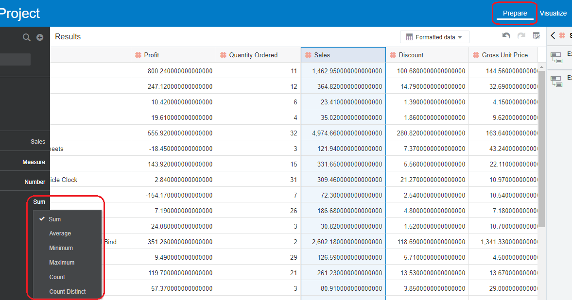 Oracle Underground BI & Dataviz: DV Aggregation : Metric Level vs ...