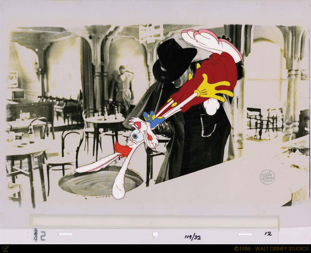 Living Lines Library: Who Framed Roger Rabbit (1988) - Production Cels