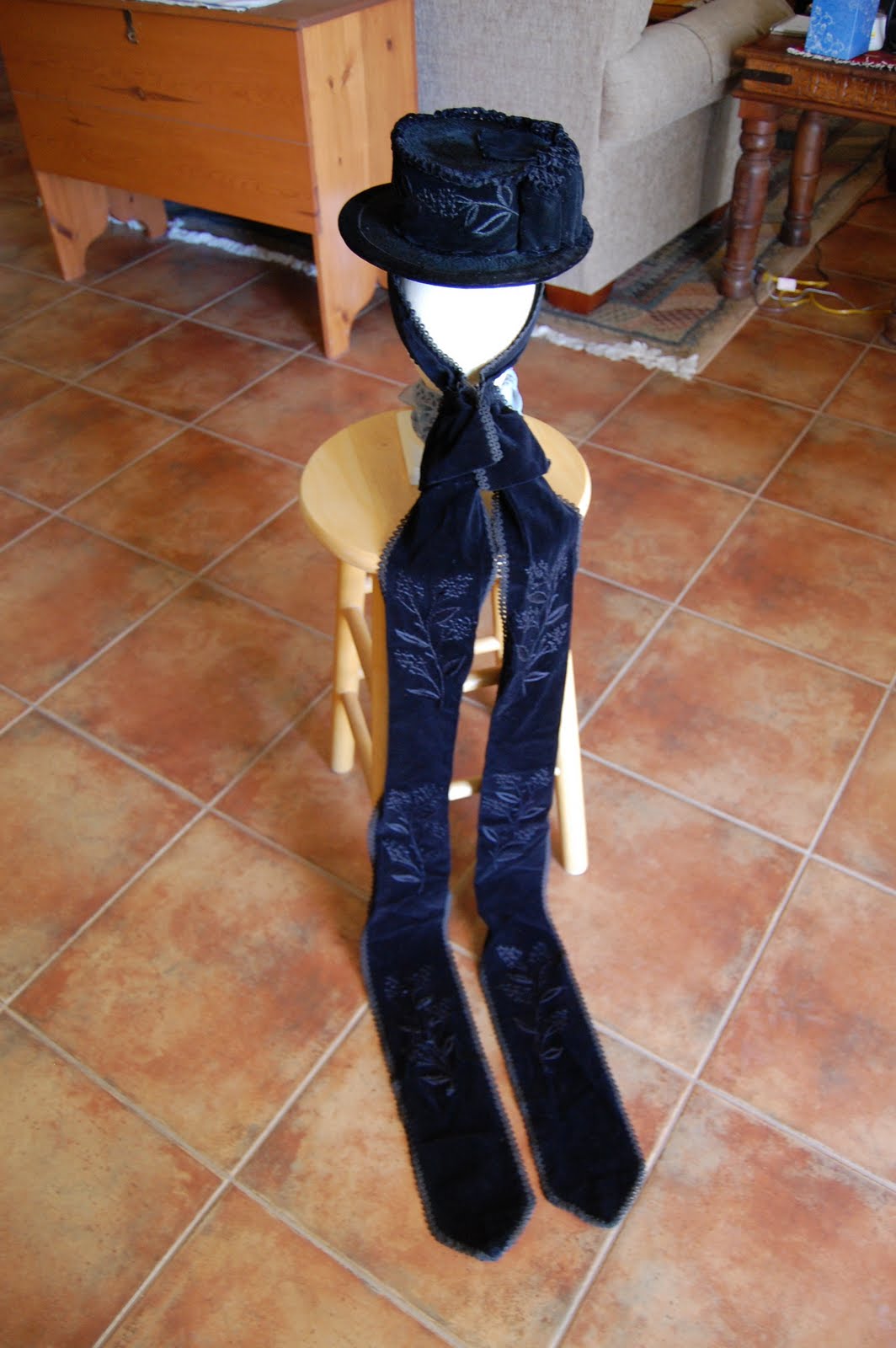 My Artistic Side: Victorian riding hats!