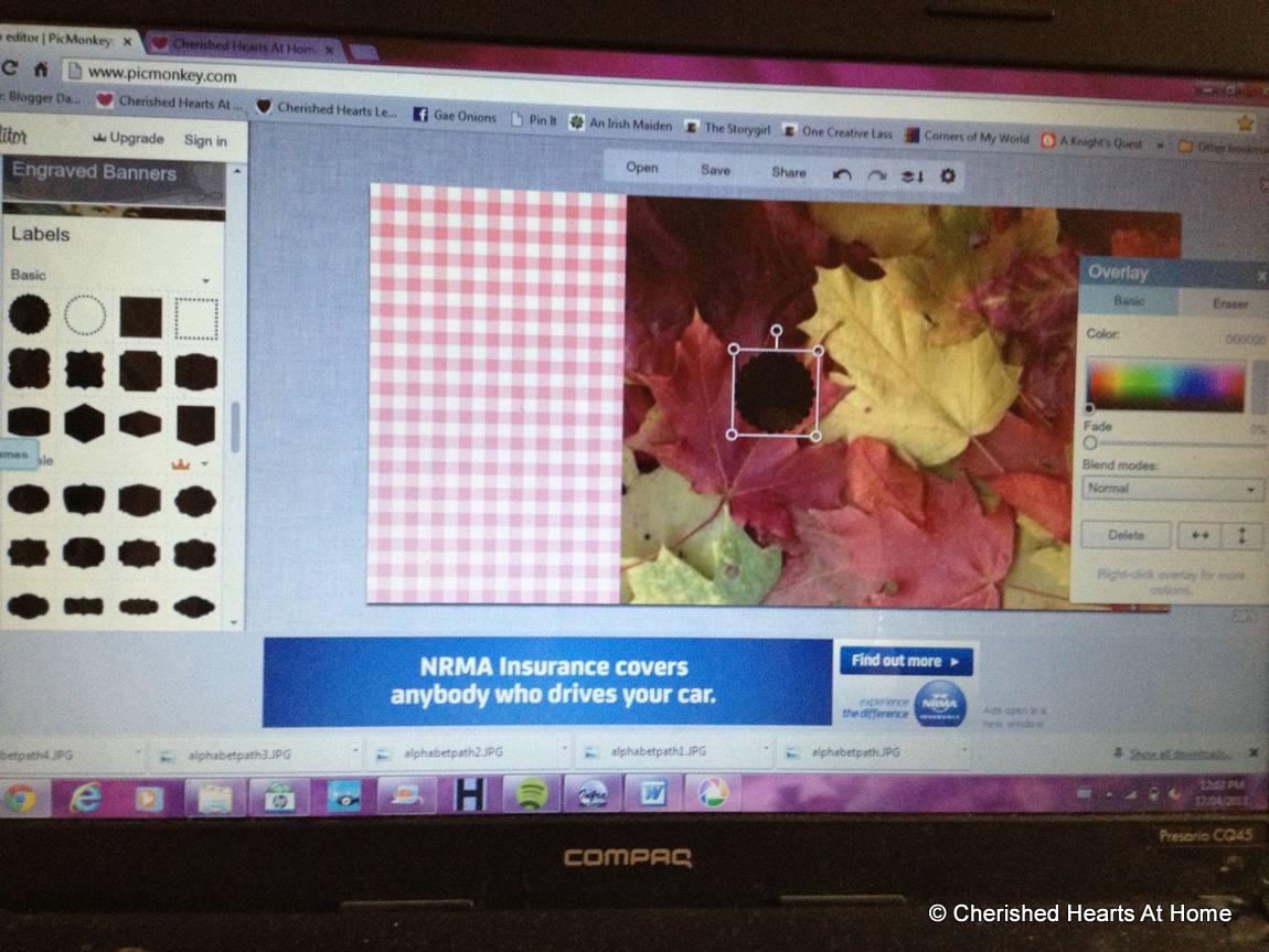 Cherished Hearts At Home: How to make designer Labels and Headers for ...