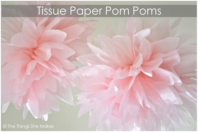 Pompom flowers - whatisryte