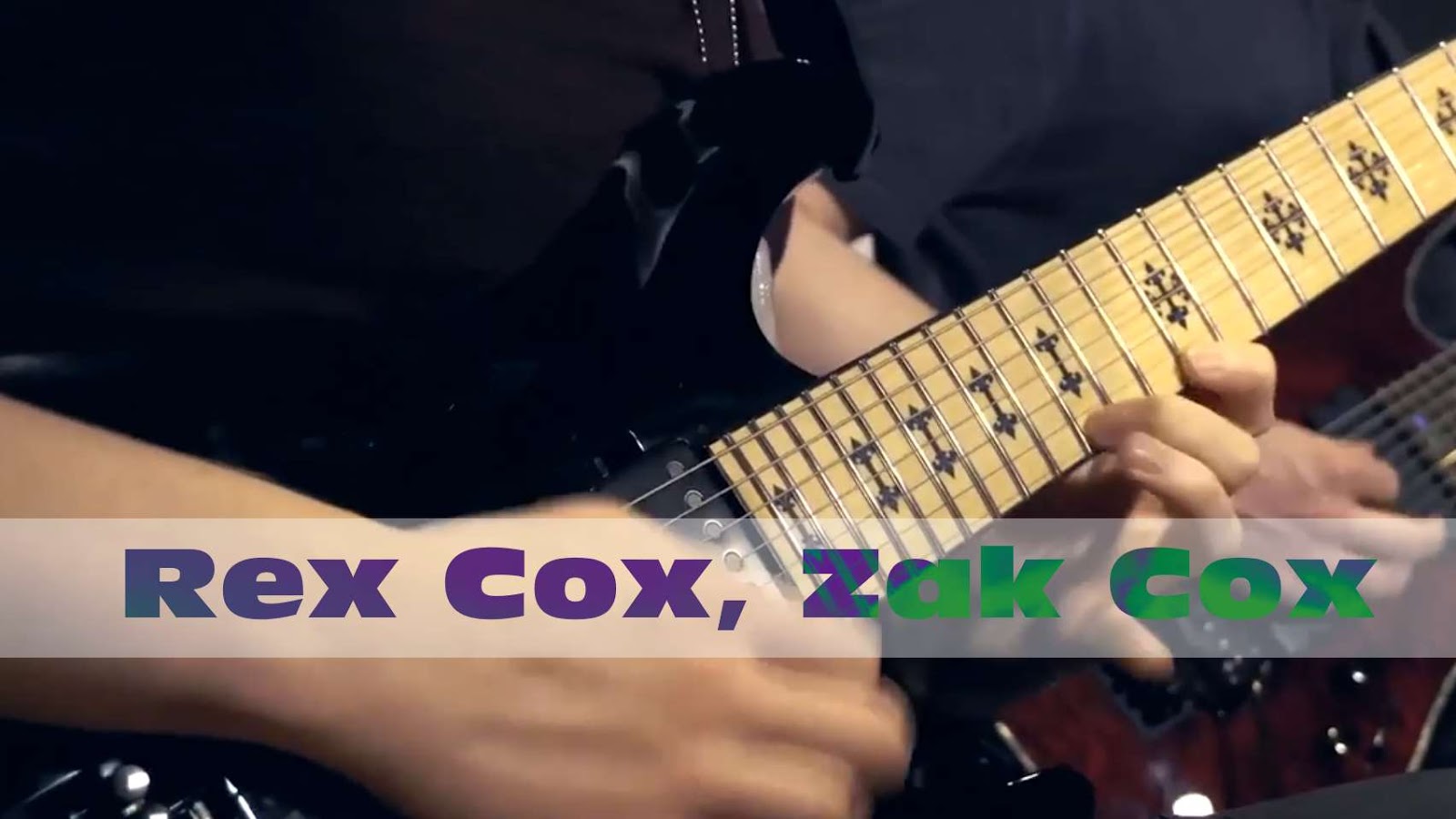 Rex Cox, Zak Cox: from Uncured breakdown Rex's ending solo