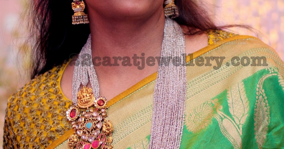 Multi Strings Long Haram - Jewellery Designs