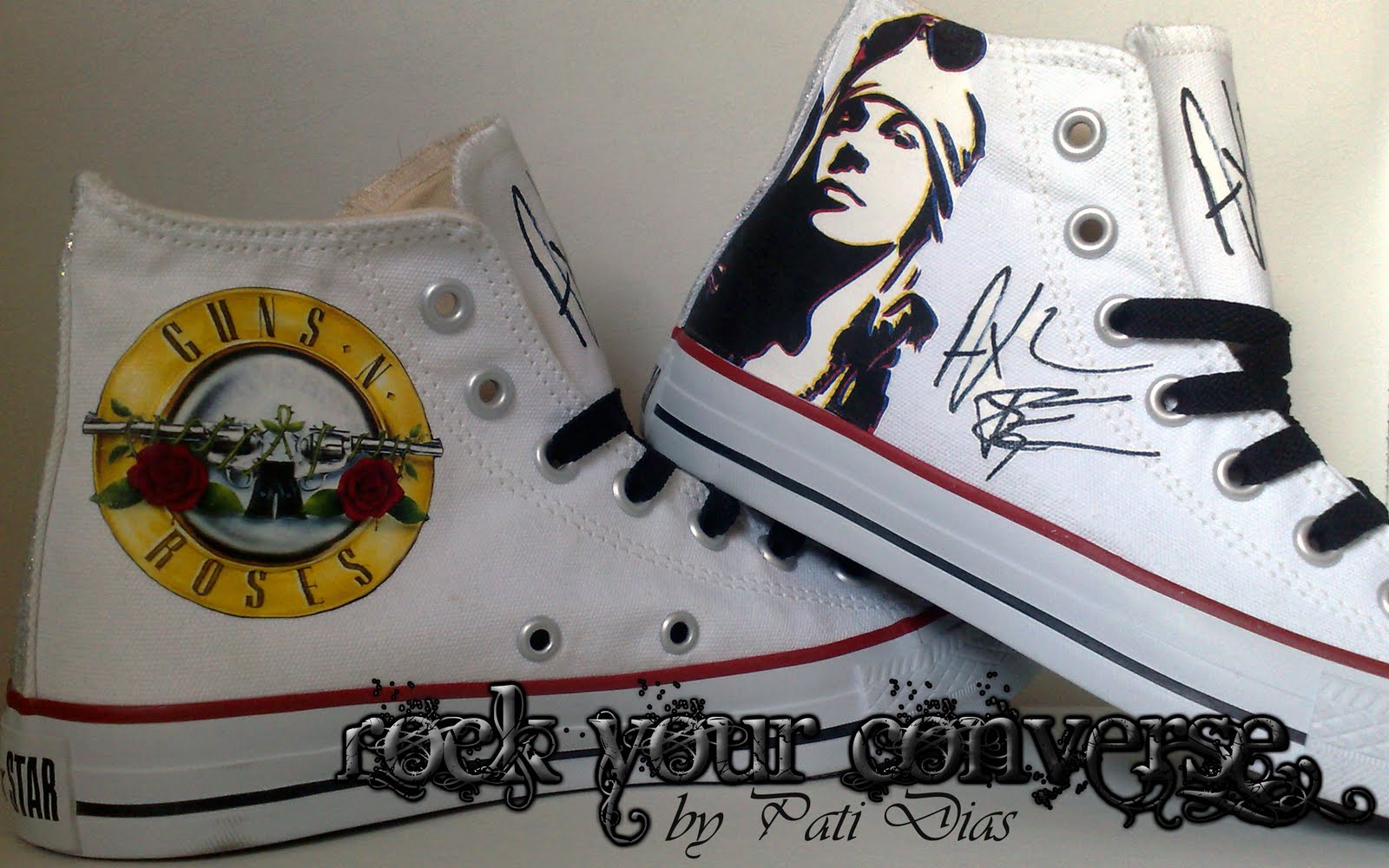 Converse All Star Customizado - Rock Your Converse!: Quando um projeto ...