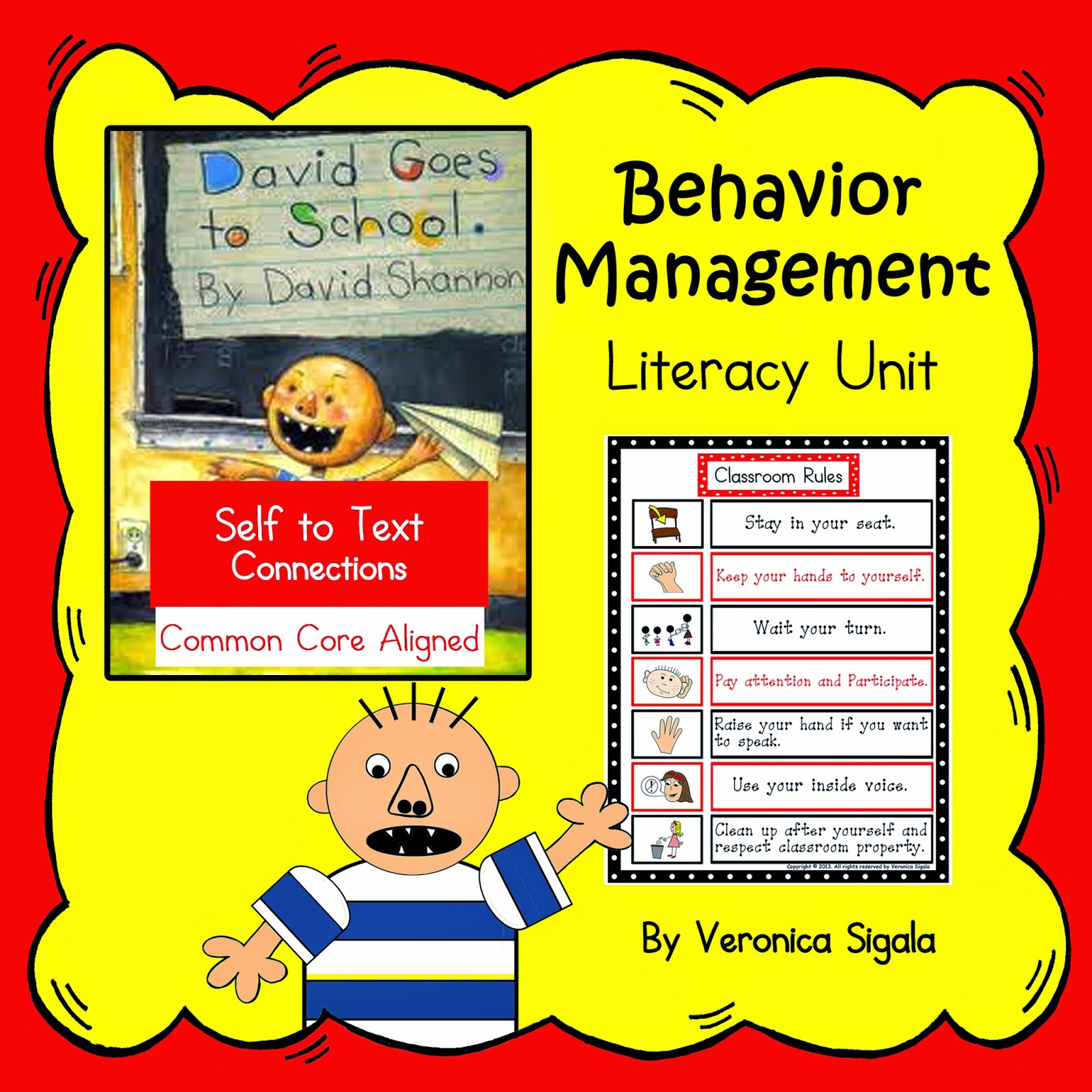 The Teaching Gal: David Goes to Schoool